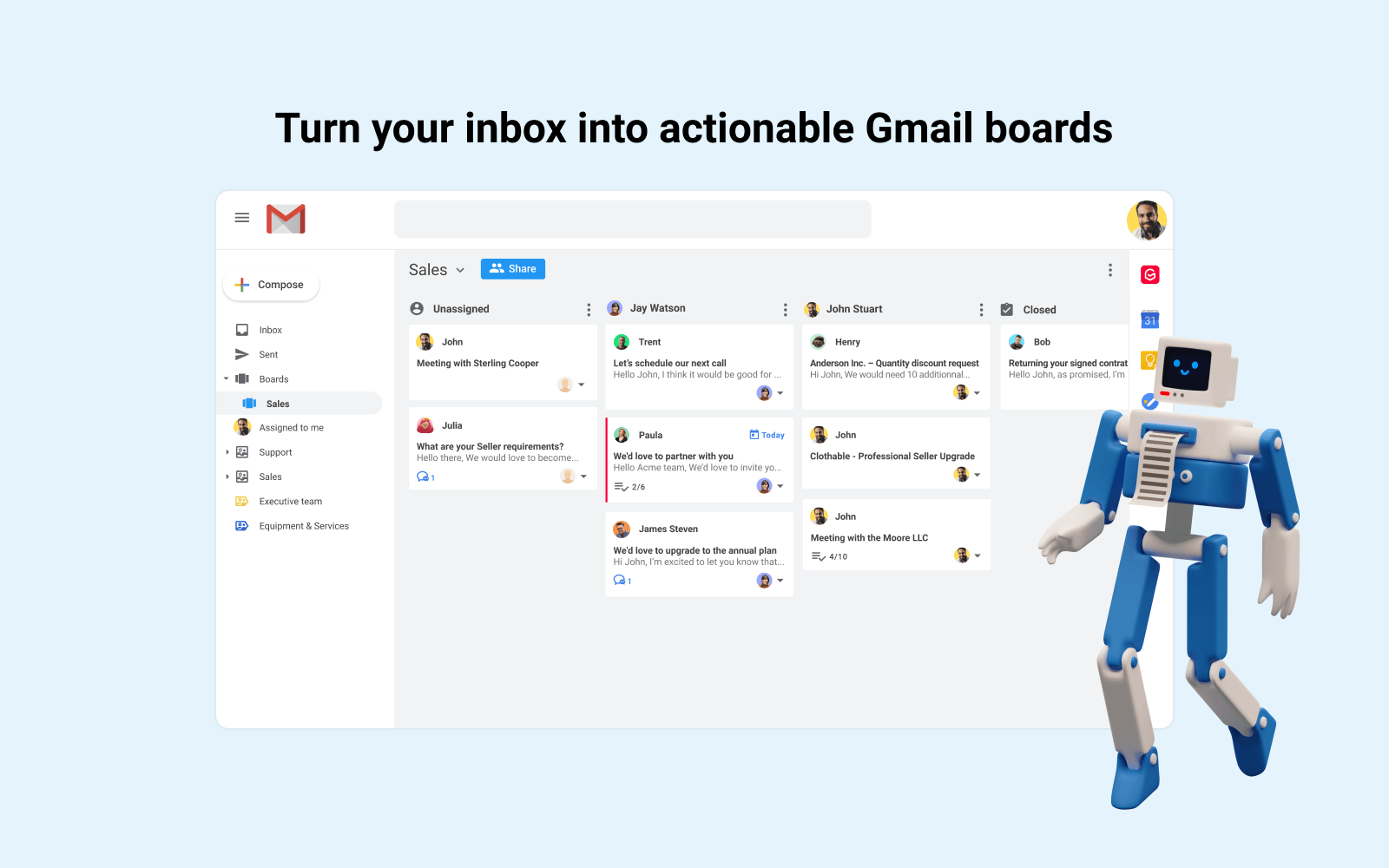 Gmail to Trello 2-way Integration | Gmelius